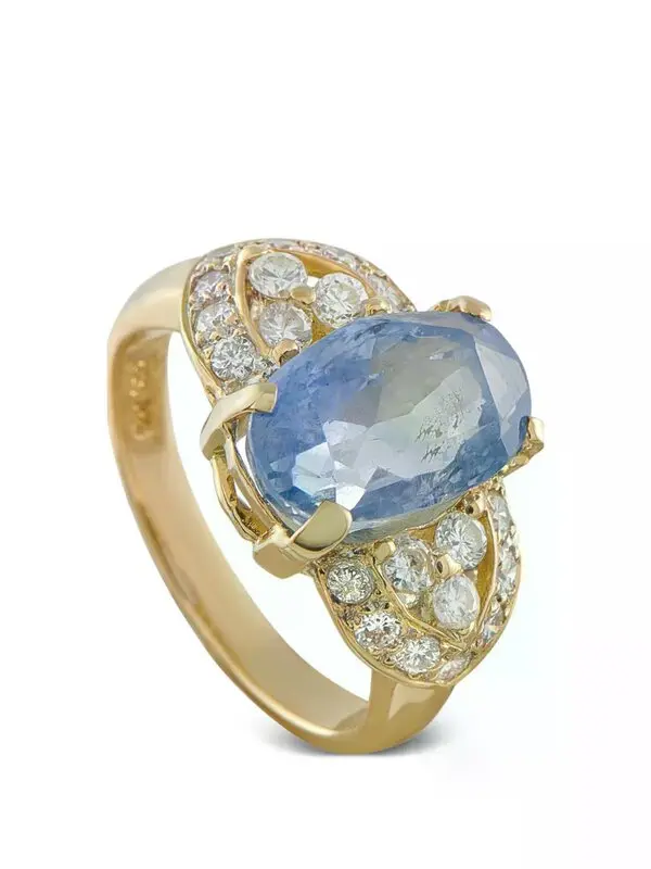 LB EXCLUSIVE Sapphire And Diamond Ring
