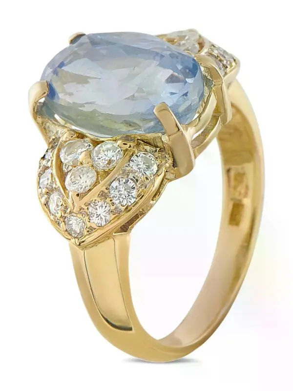 LB EXCLUSIVE Sapphire And Diamond Ring