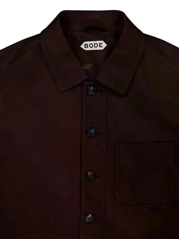 BODE Bramble Franck Wool Overshirt