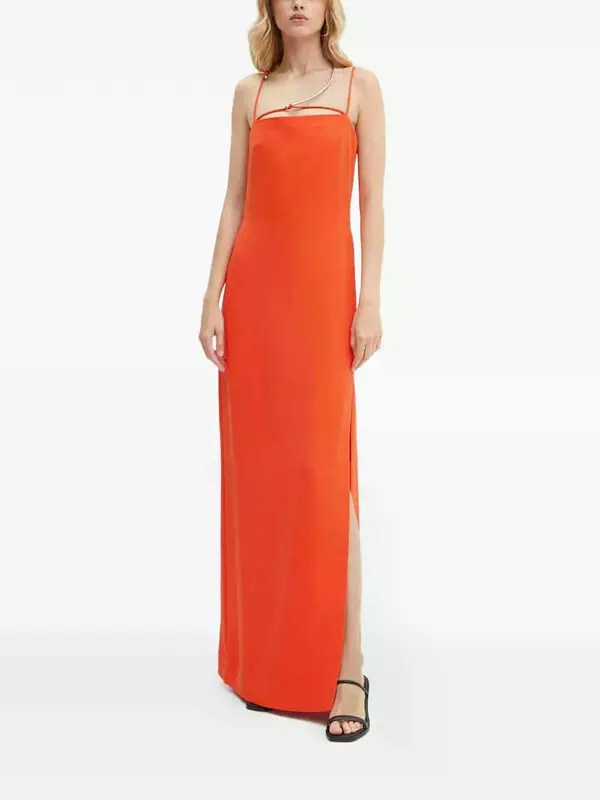 Stine Goya Sofie Strap Cut-out Maxi Dress