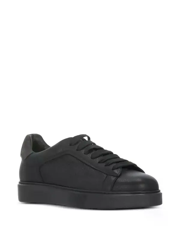 DOUCAL'S Leather Low-top Sneakers
