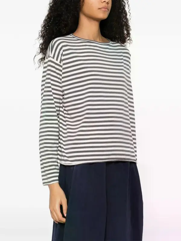 Labo.art Lola Striped Long-sleeve Top
