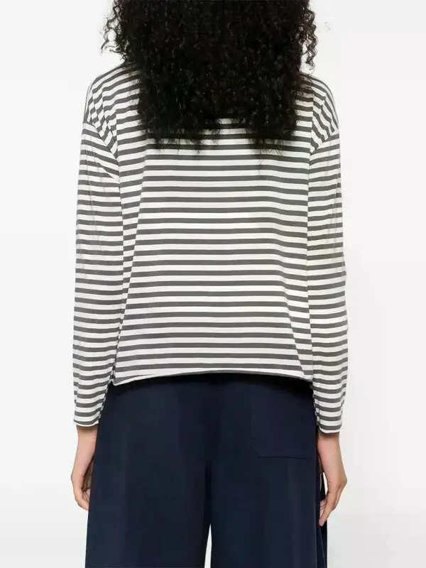 Labo.art Lola Striped Long-sleeve Top