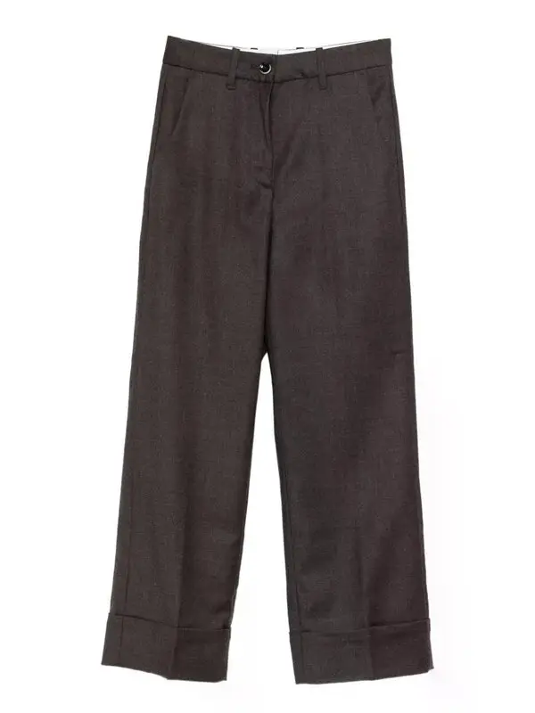 NINE:INTHE:MORNING Mina Cuffed-hem Trousers