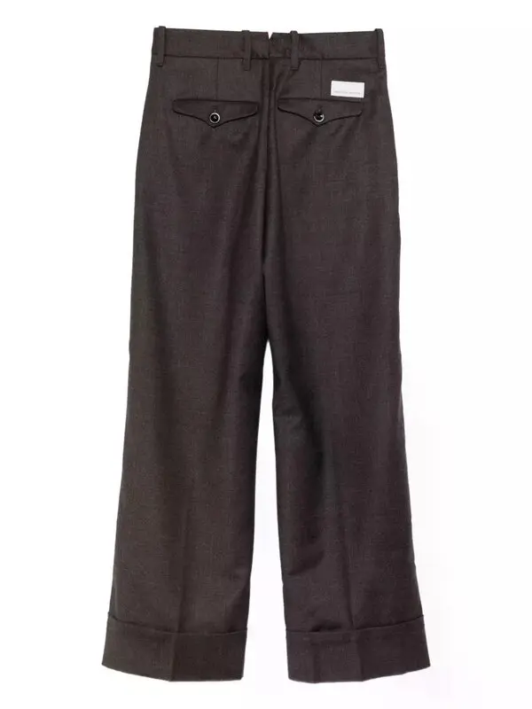 NINE:INTHE:MORNING Mina Cuffed-hem Trousers
