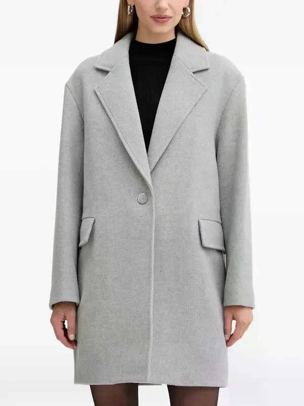 BOSS Calesara Button-fastening Coat