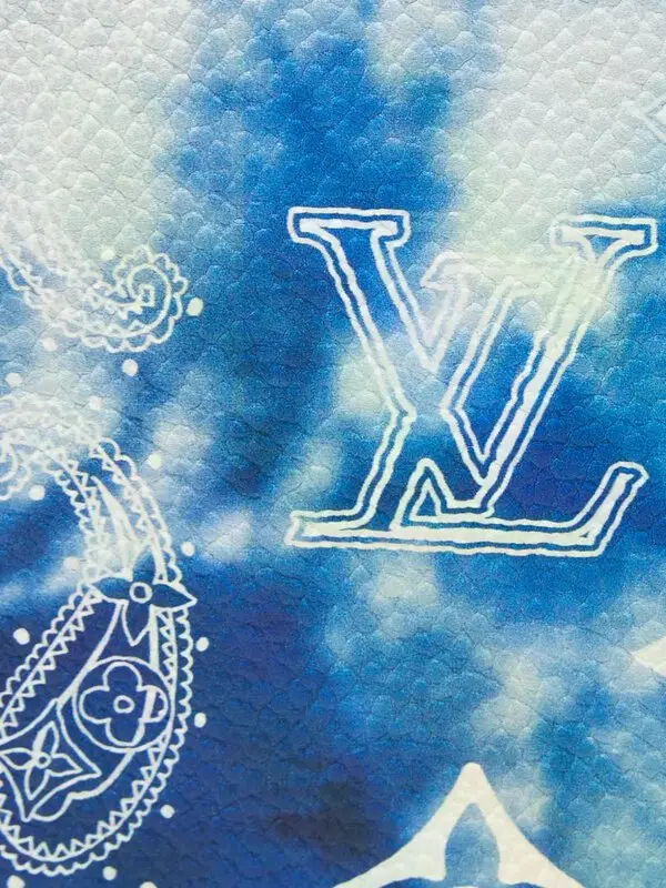 LOUIS VUITTON Monogram Bandana Leather Pocket Organiser Wallet