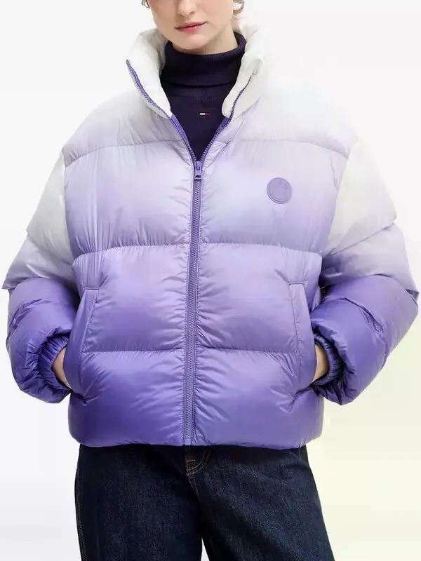 Hugo Flamini Logo-patch Jacket - Purple