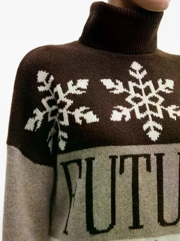 From Future Snowflake Roll-neck Sweater