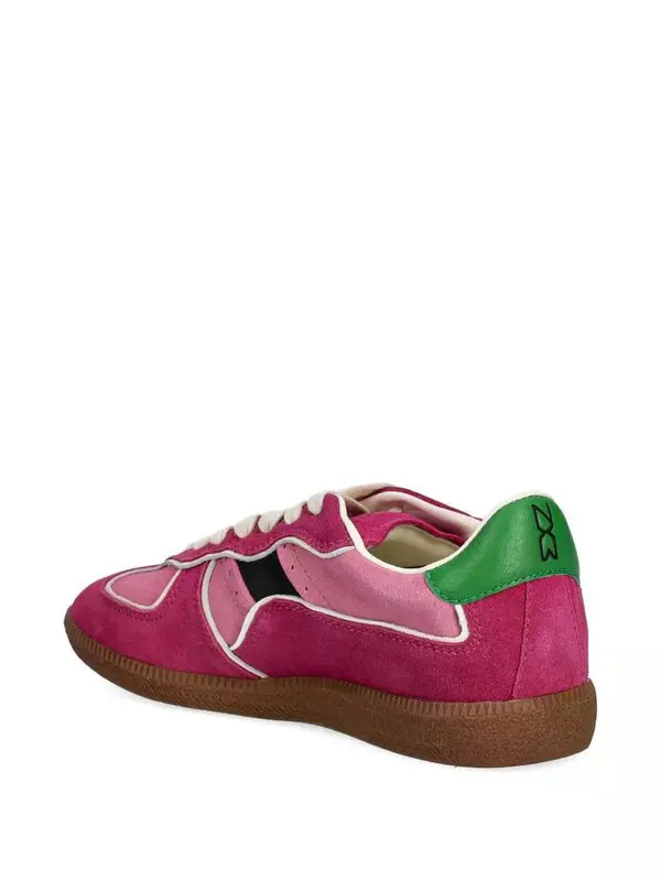 NOKWOL August Panelled Lace-up Sneakers