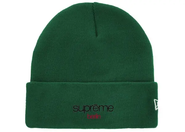 Supreme Classic Logo Beanie - Green