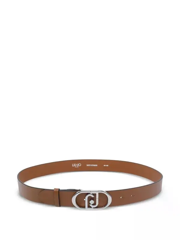 Liu Jo Logo-detail Buckle Belt - Brown