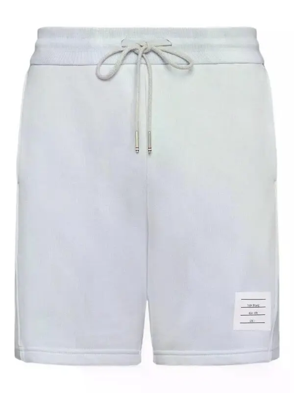 Thom Browne Loopback Four-bar Track Shorts - Grey