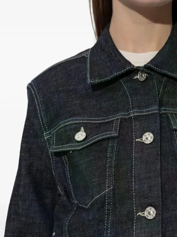 Marni Button-up Denim Jacket - Blue