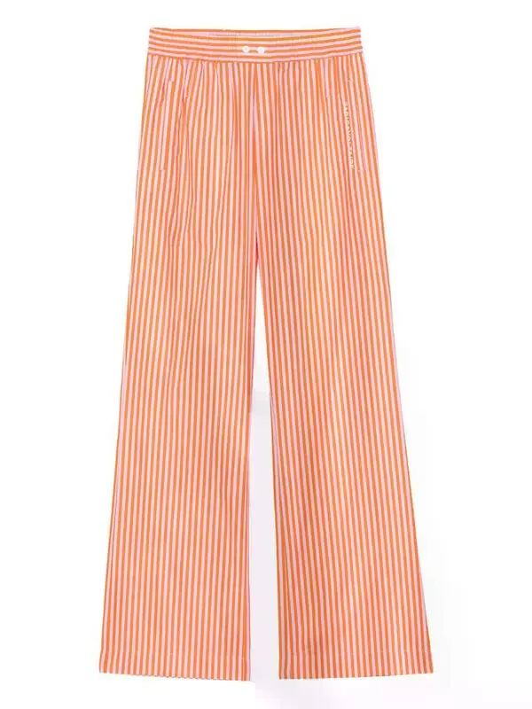 Zadig&Voltaire Striped Poma Trousers - Orange