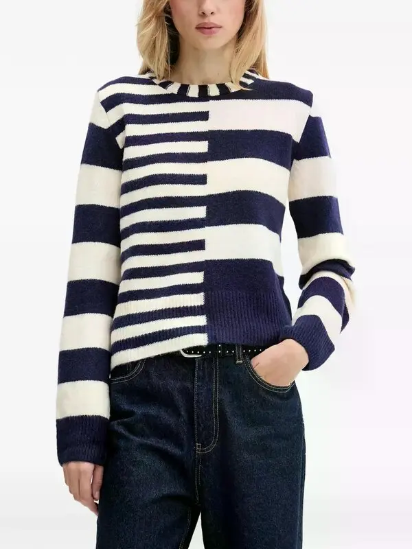 Desigual Striped Pullover Sweater
