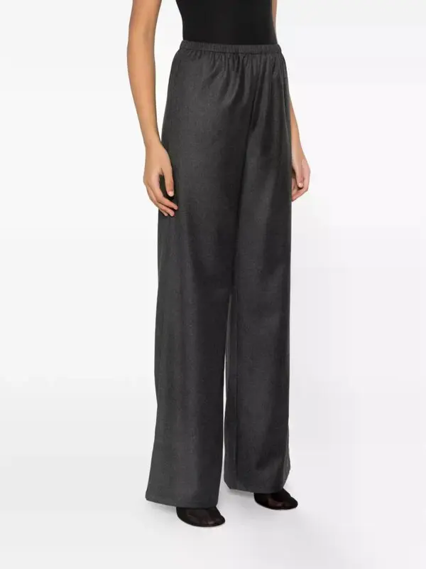 A.M.G. Elastic-waist Wool Trousers