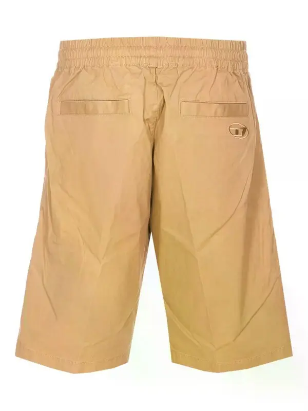 DIESEL® P-beek Elastic-waistband Shorts - Neutrals