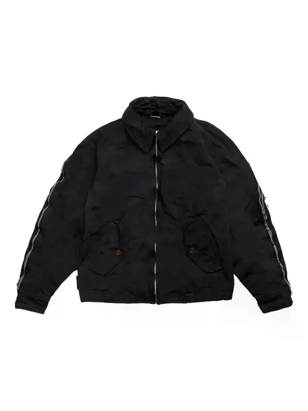 Comme Des Garçons Camouflage Zip-fastening Jacket