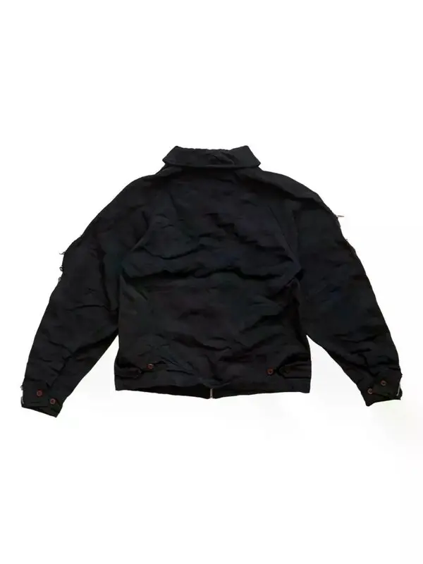 Comme Des Garçons Camouflage Zip-fastening Jacket