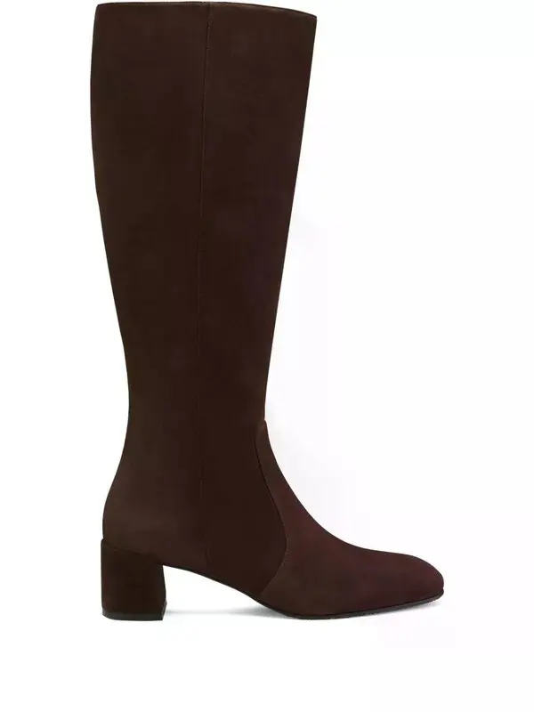 STUART WEITZMAN Maeve Zip Boots - Brown