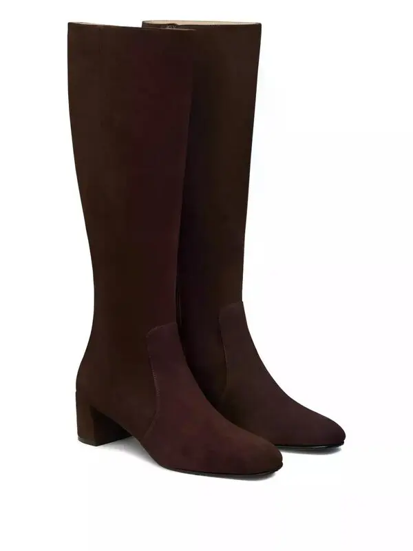 STUART WEITZMAN Maeve Zip Boots - Brown