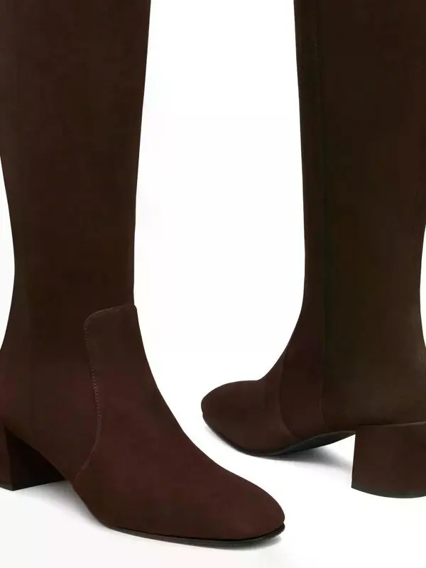 STUART WEITZMAN Maeve Zip Boots - Brown