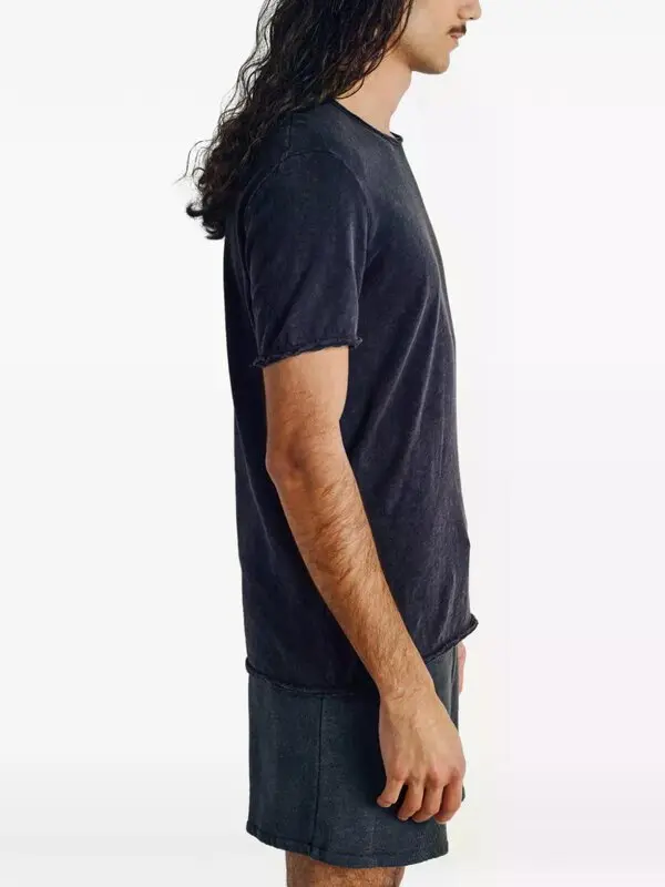 American Vintage Sonoma Raw-edge T-shirt - Blue