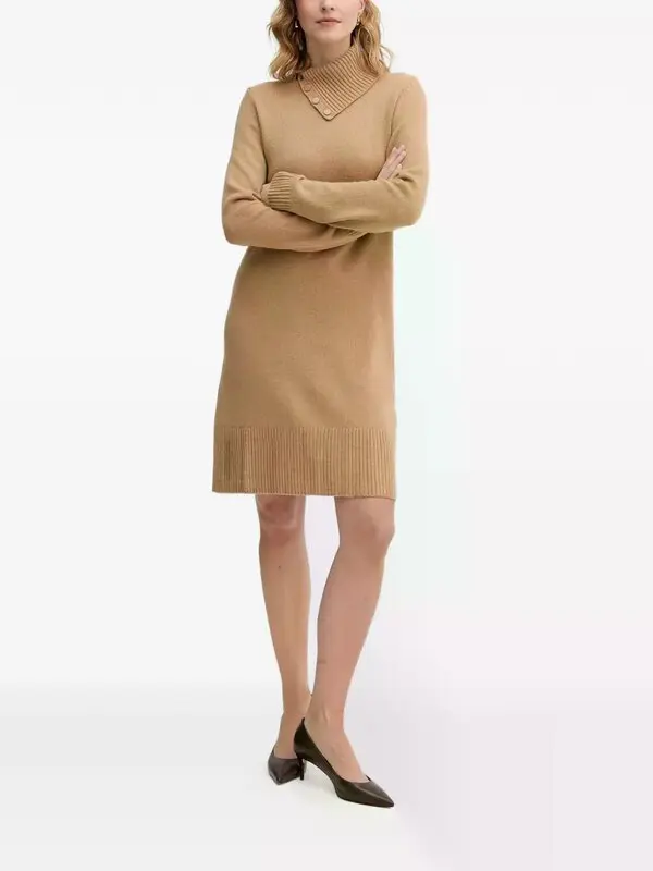 knee length beaded cocktail dresses Adrianna Papell Women's Bead Crepe Crewneck Illusion Dress - Icy Sage
