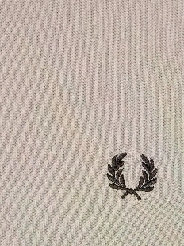 Fred Perry Laurel-wreath Tipped Polo Shirt - Neutrals