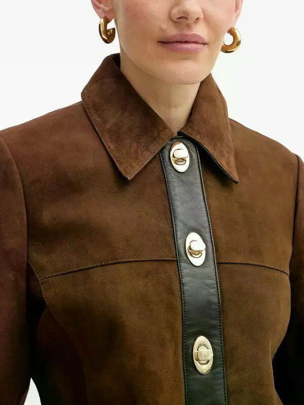 Retrofete Nanna Suede Jacket - Brown