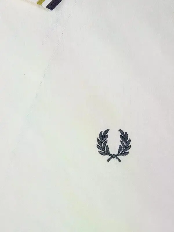 Fred Perry Contrast-trim Polo Shirt - Neutrals