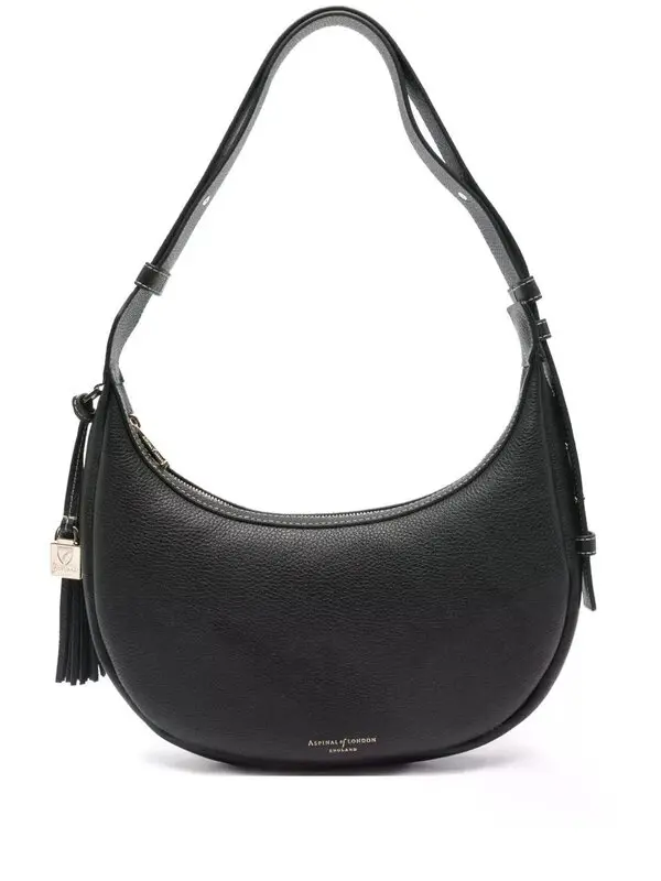 ASPINAL OF LONDON Small Hudson Shoulder Bag - Black