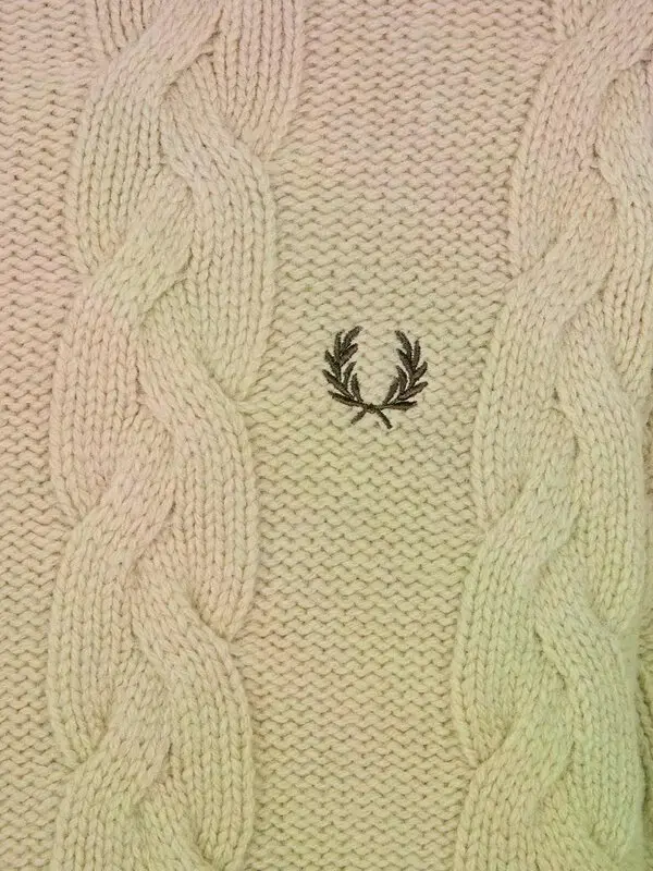 Fred Perry Cable-knit Sweater - Neutrals