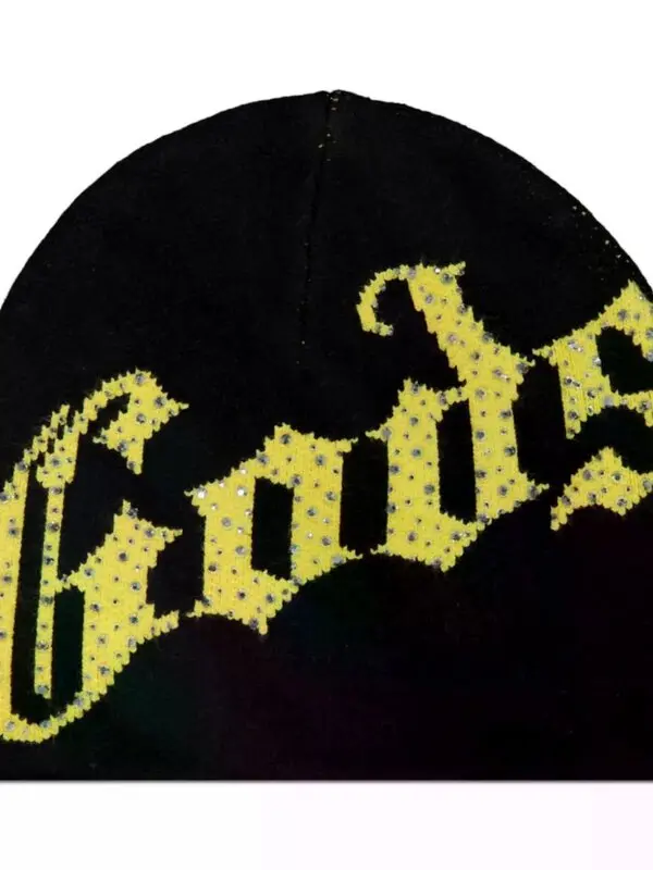 GODSPEED Logo Studded Beanie - Black