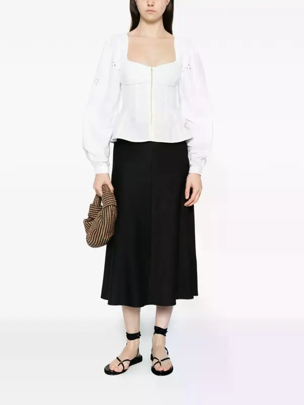 Vanessa Bruno A-line Midi Skirt