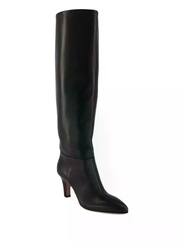 Paris Texas Elsa Leather Boots - Black