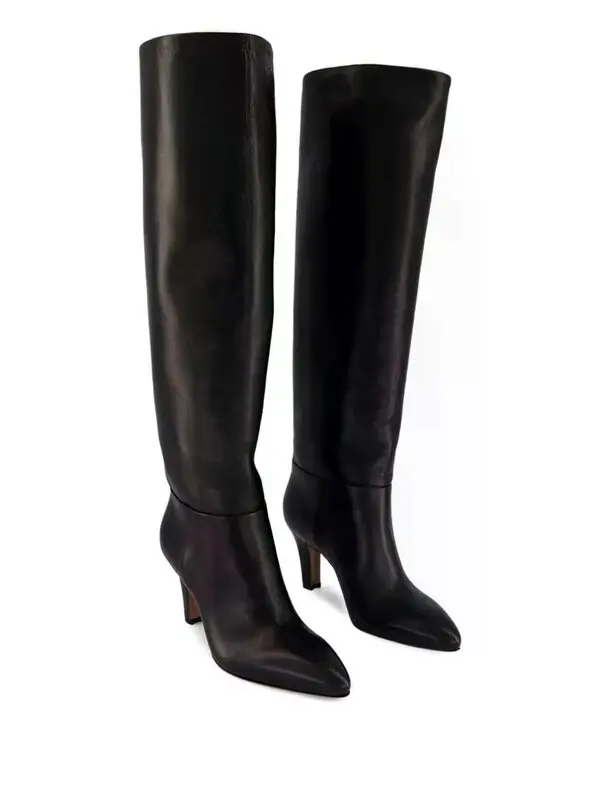Paris Texas Elsa Leather Boots - Black