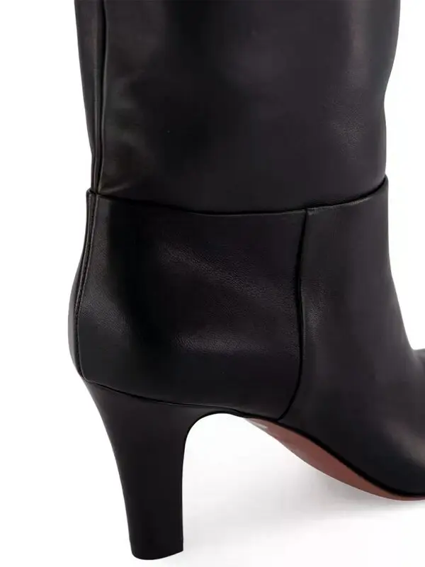 Paris Texas Elsa Leather Boots - Black