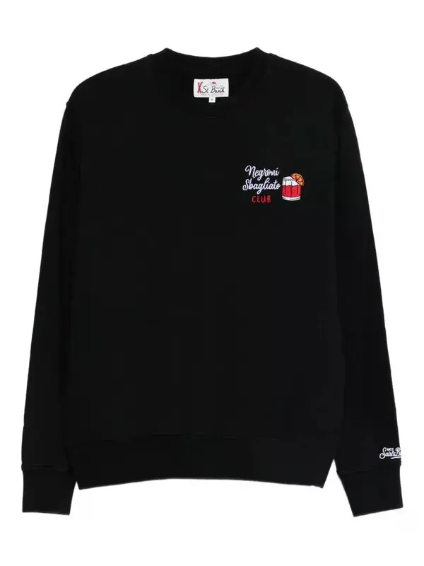 MC2 SAINT BARTH Crew-neck Sweatshirt - Black