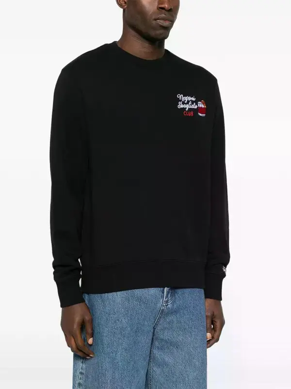 MC2 SAINT BARTH Crew-neck Sweatshirt - Black