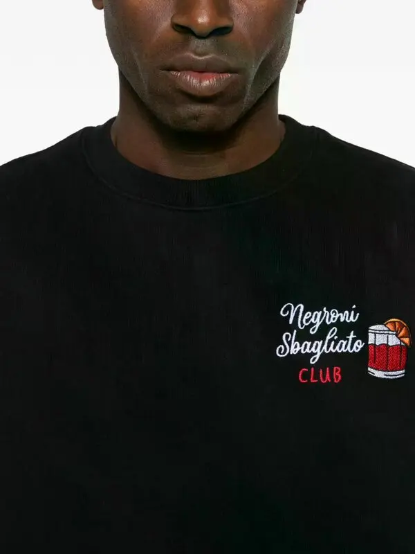 MC2 SAINT BARTH Crew-neck Sweatshirt - Black