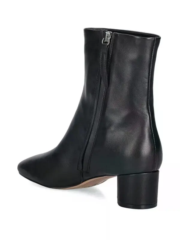 NOKWOL Alyssa Leather Ankle Boots