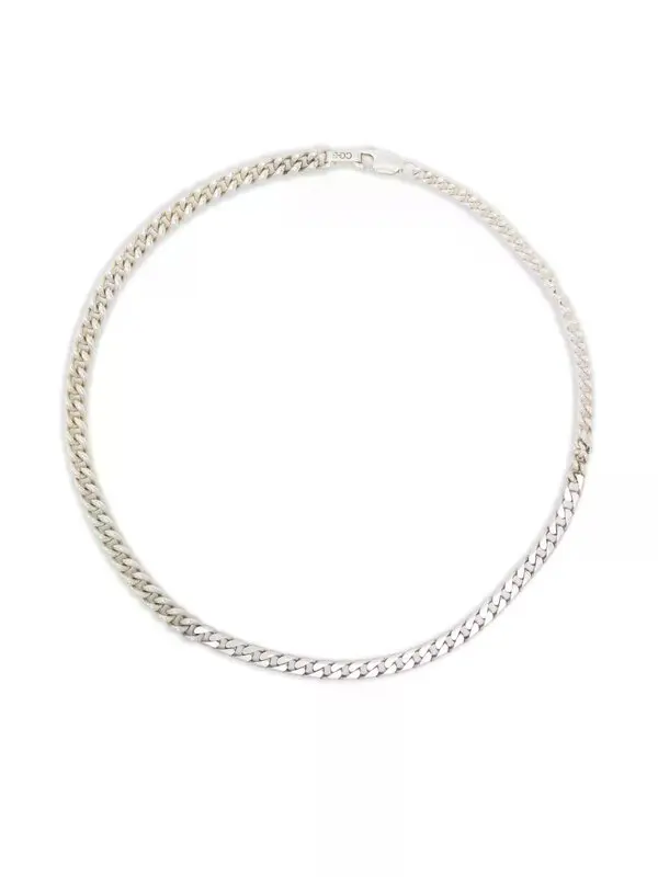 CC-STEDING Cable-link Chain Necklace - Silver