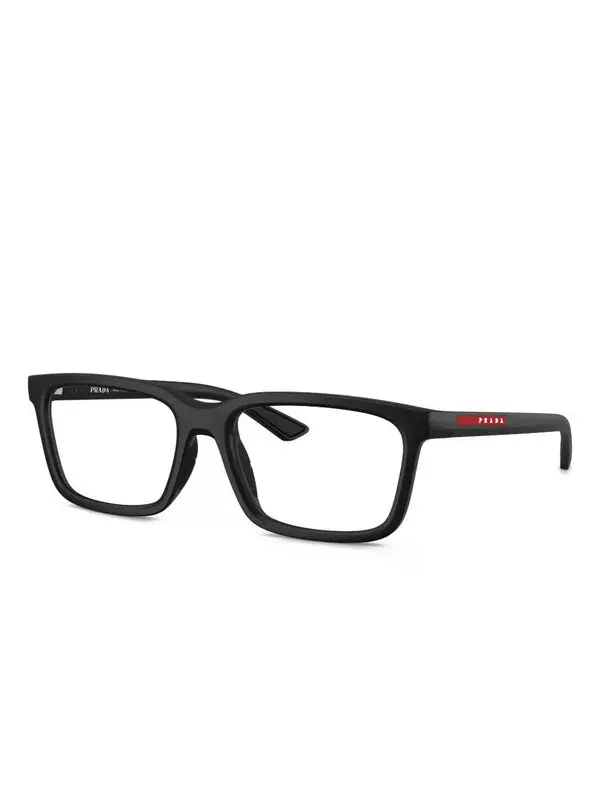 Prada Logo Square-frame Glasses