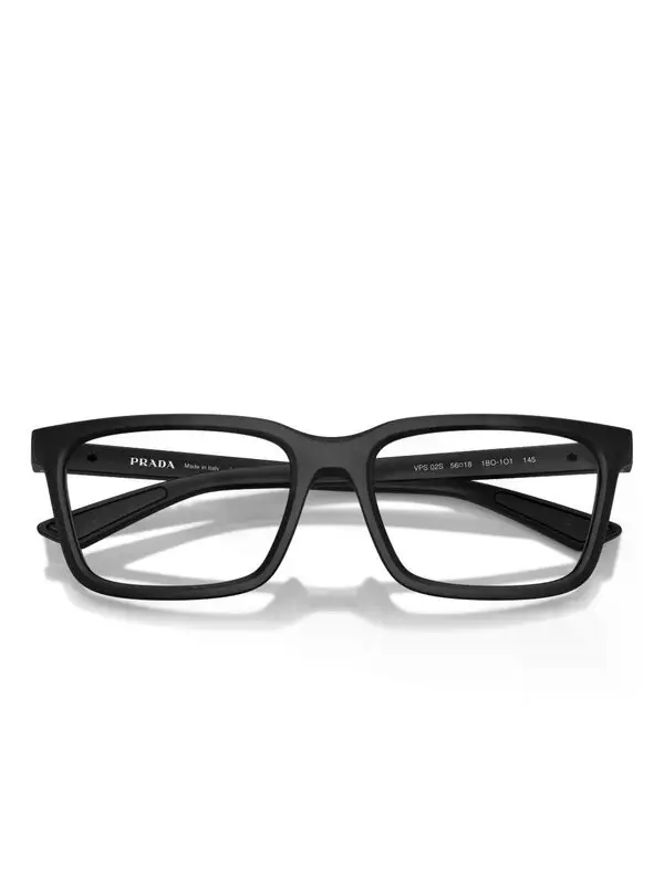 Prada Logo Square-frame Glasses