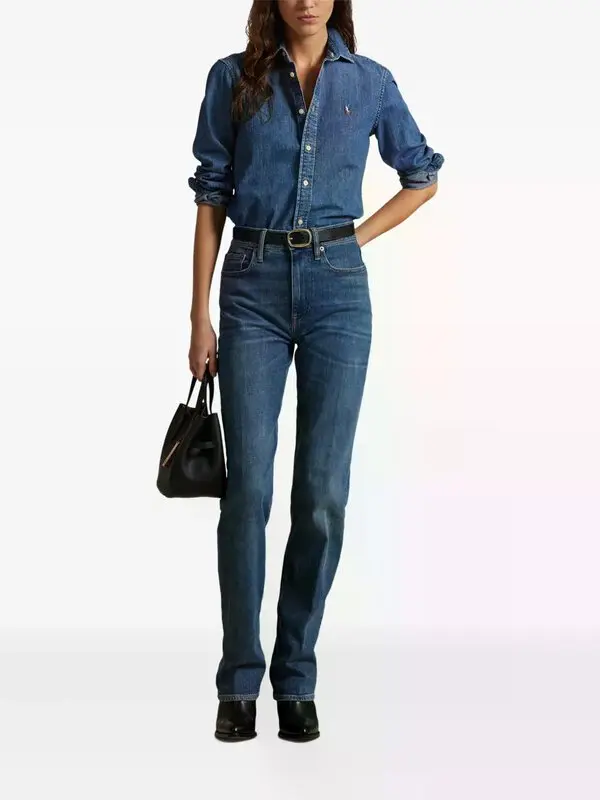 Polo Ralph Lauren High-waisted Straight Jeans
