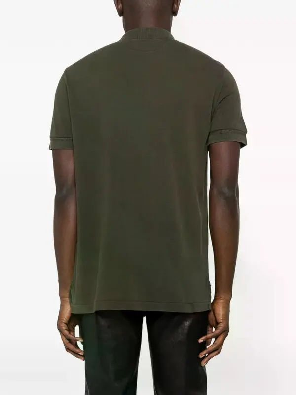 TOM FORD Piqué Polo Shirt - Green