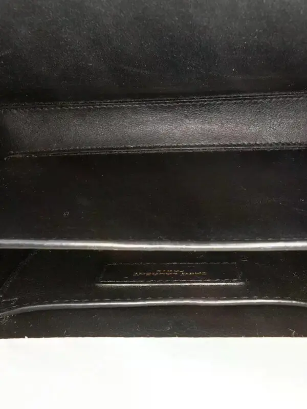 Saint Laurent Monogram Cassandra Top Handle Bag - Brown