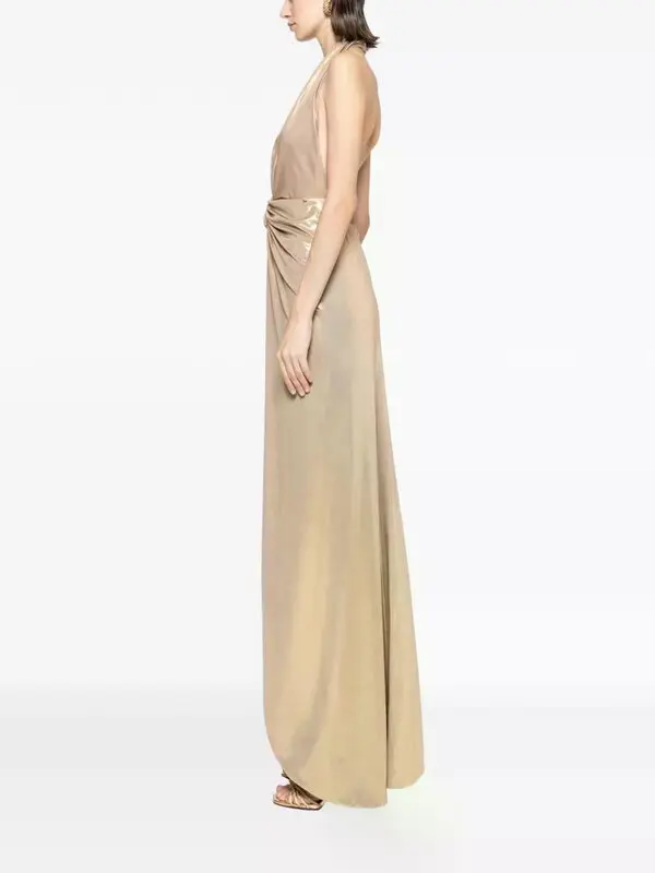 NISSA Backless Maxi Dress